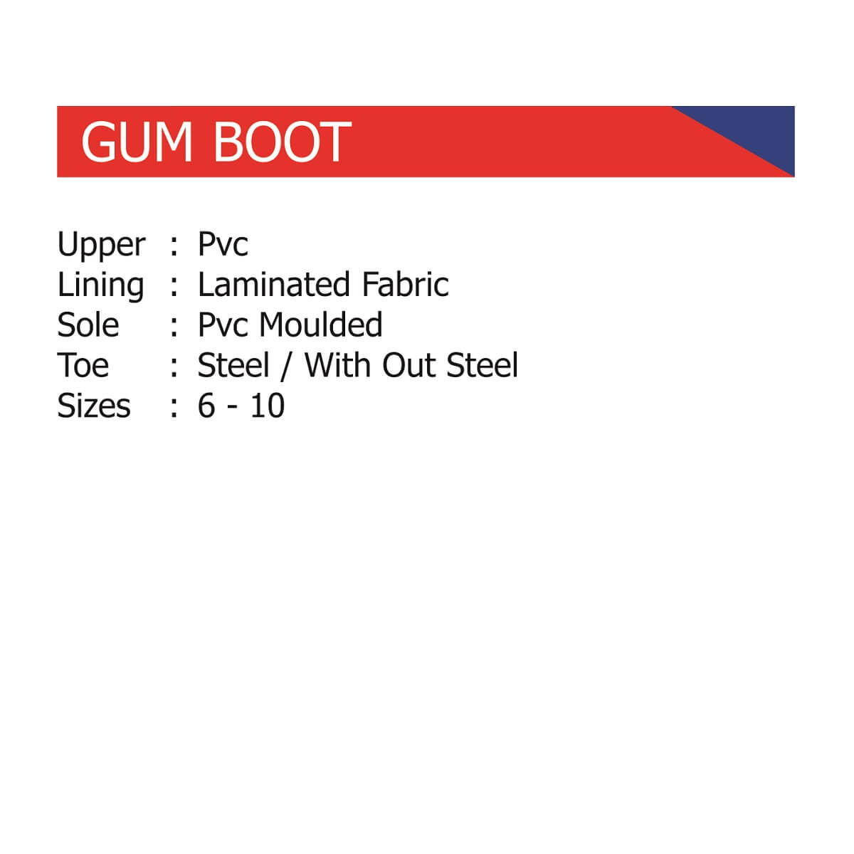 GUM BOOT – Boots India GUM BOOT – Boots India
